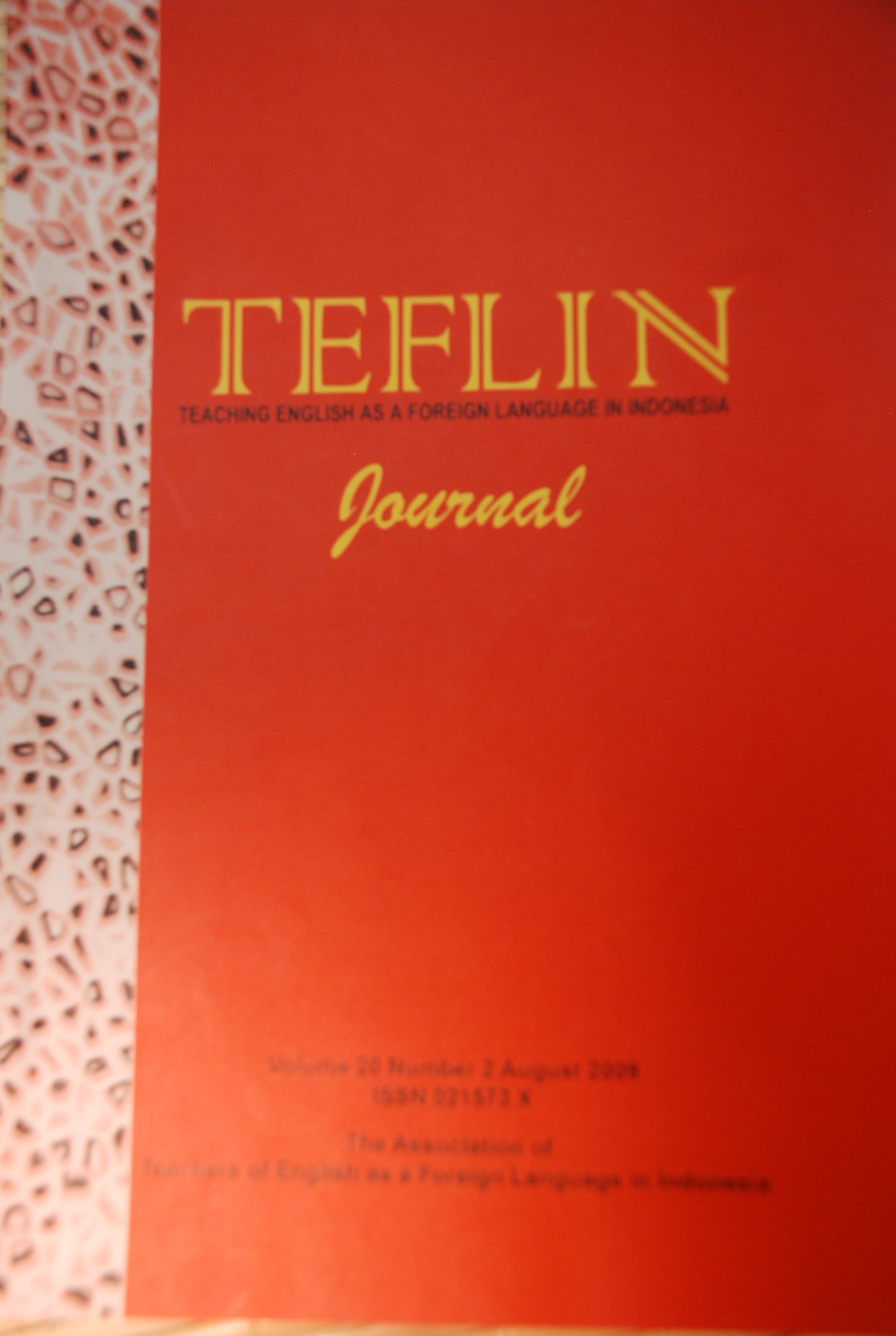 [Article] TEFLIN Journal 2017 – Dr. Atsushi Iida